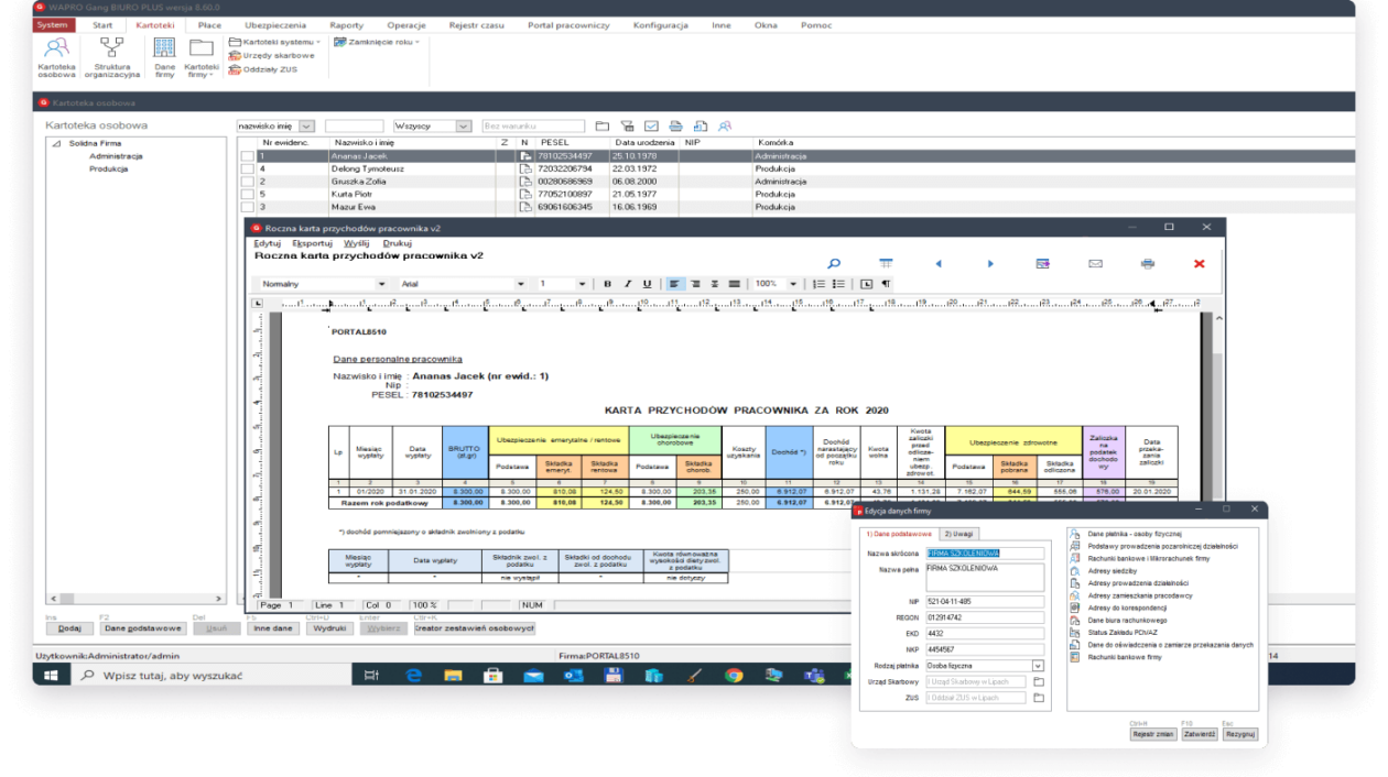 Program ERP dla biur rachunkowych - Wapro ERP