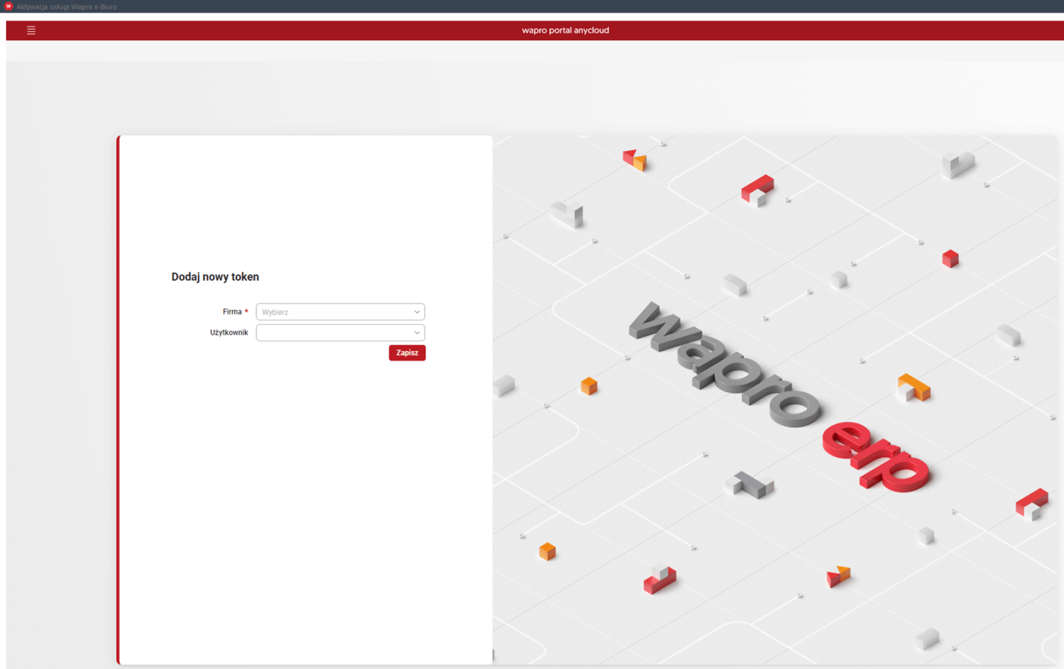 Portal eBiuro - FAQ - Wapro ERP